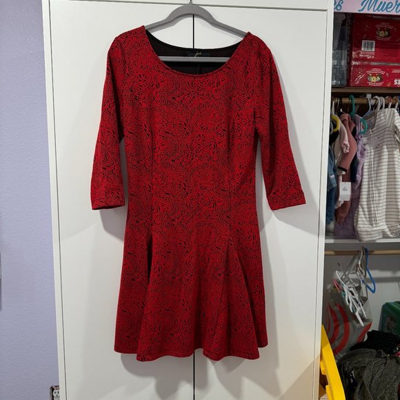 Jack by BB Dakota | Dresses | Jack Redblack Dress Women Size | Poshmark